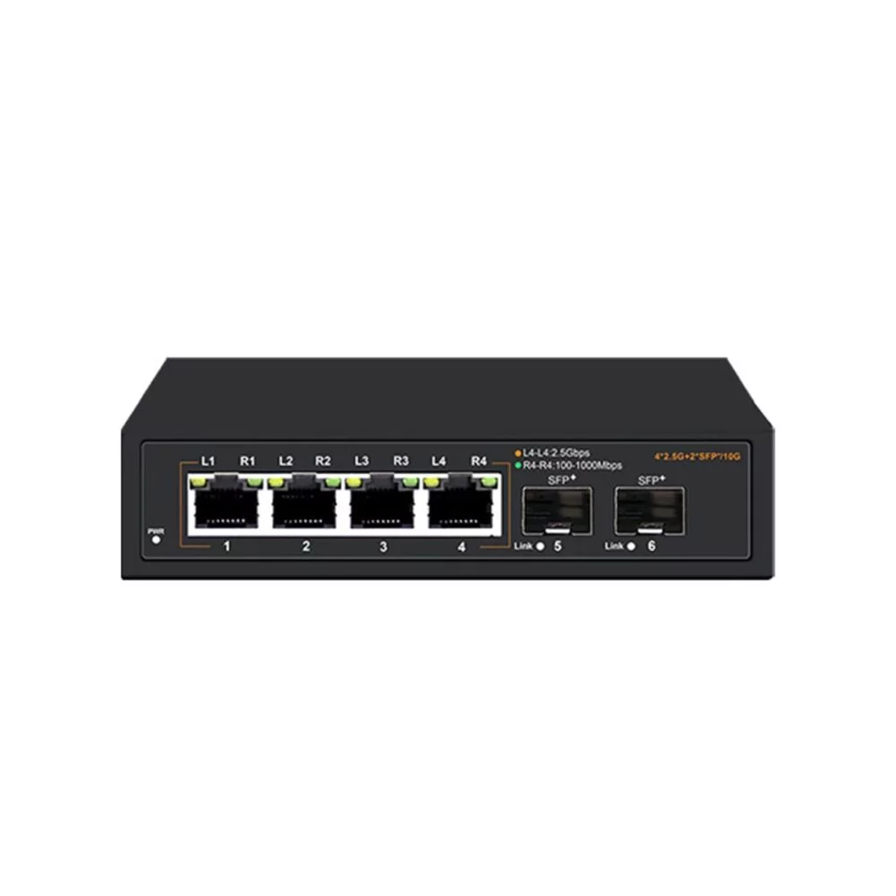 4 Port 2.5G Ethernet Switch SFP+ Unmanaged Switch - LuLeey.com | One ...