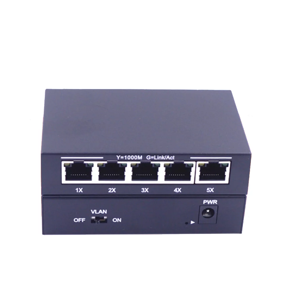 5 Port Gigabit Ethernet Switch, Unmanaged Switches And Hub - LuLeey.com ...